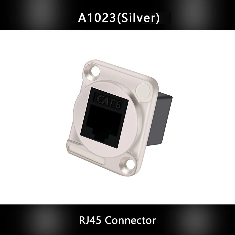 RJ45 CAT6 разъем R A1023 A1023-Silver