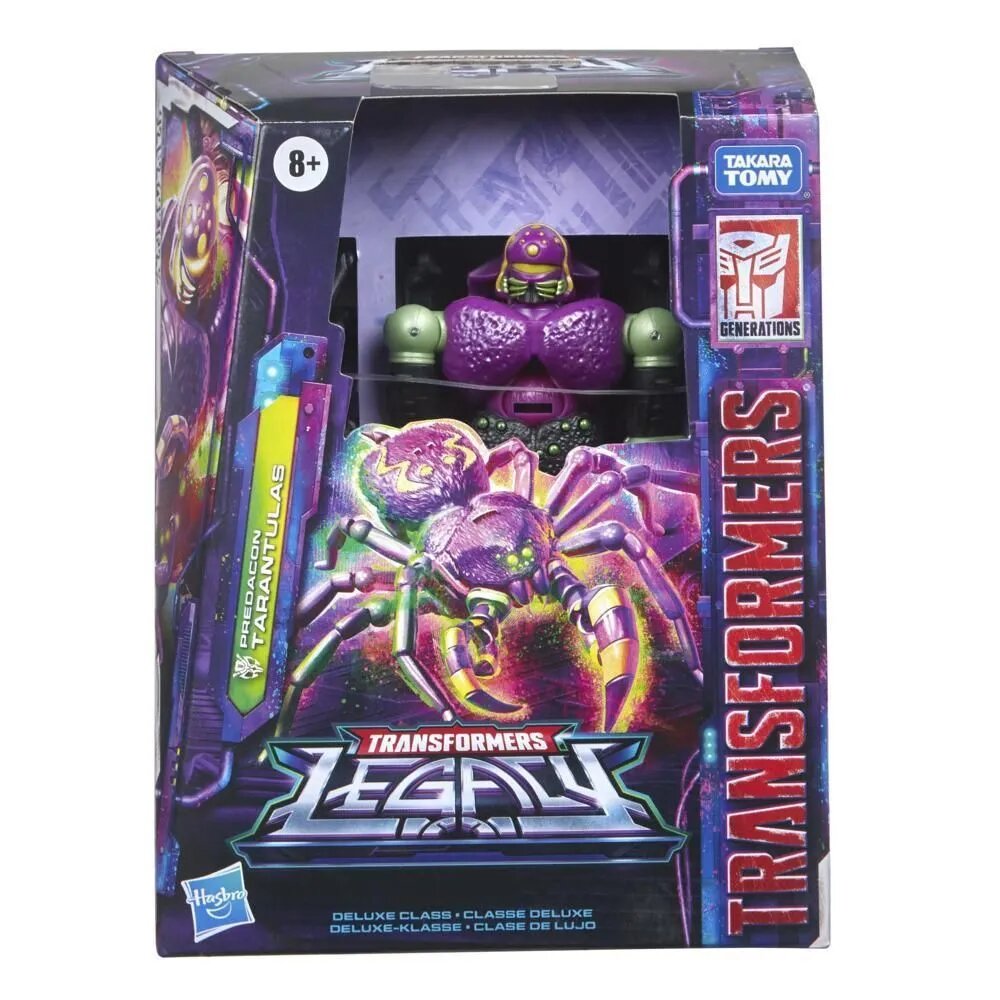 Трансформеры игрушки Hasbro Transformers Generations Legacy Deluxe Class Predacon Tarantulas (14cm) F3032