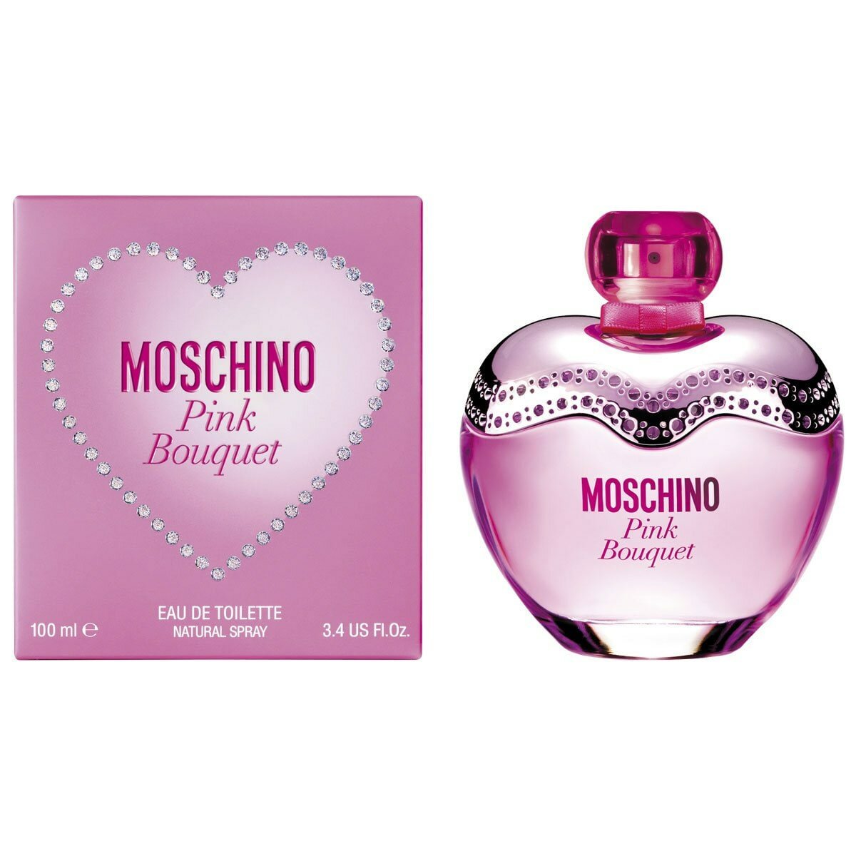 Moschino Pink Bouquet туалетная вода 100 мл, аромат для женщин