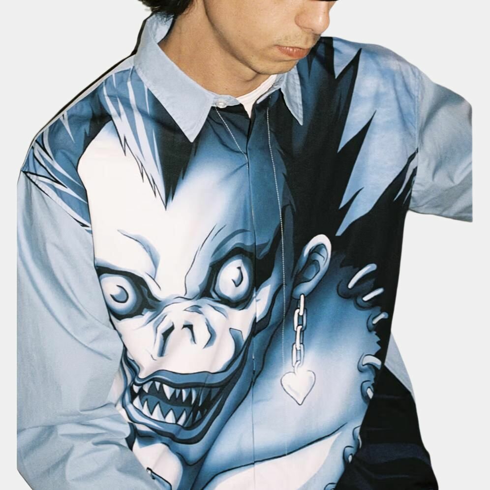 Рубашка Palace Skateboards Anime Death Note Book, Collaboration, размер М — фото 1