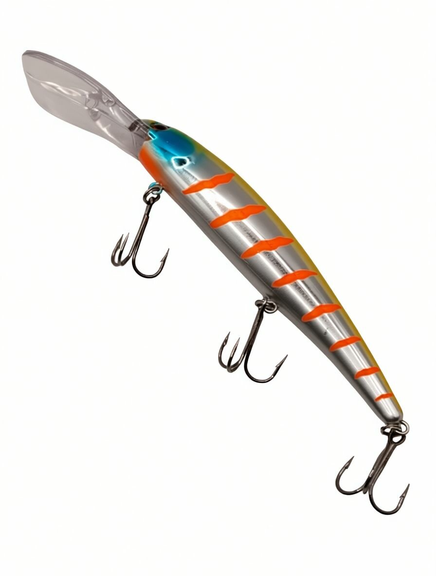 Воблер BANDIT WALLEYE DEEP 120 мм 19 г глубоководный минноу, для щуки, судака, окуня