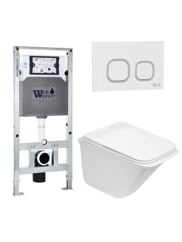 WeltWasser Комплект AMBERG 506 ST + ROTBACH 004 GL-WT + AMBERG RD-WT WeltWasser