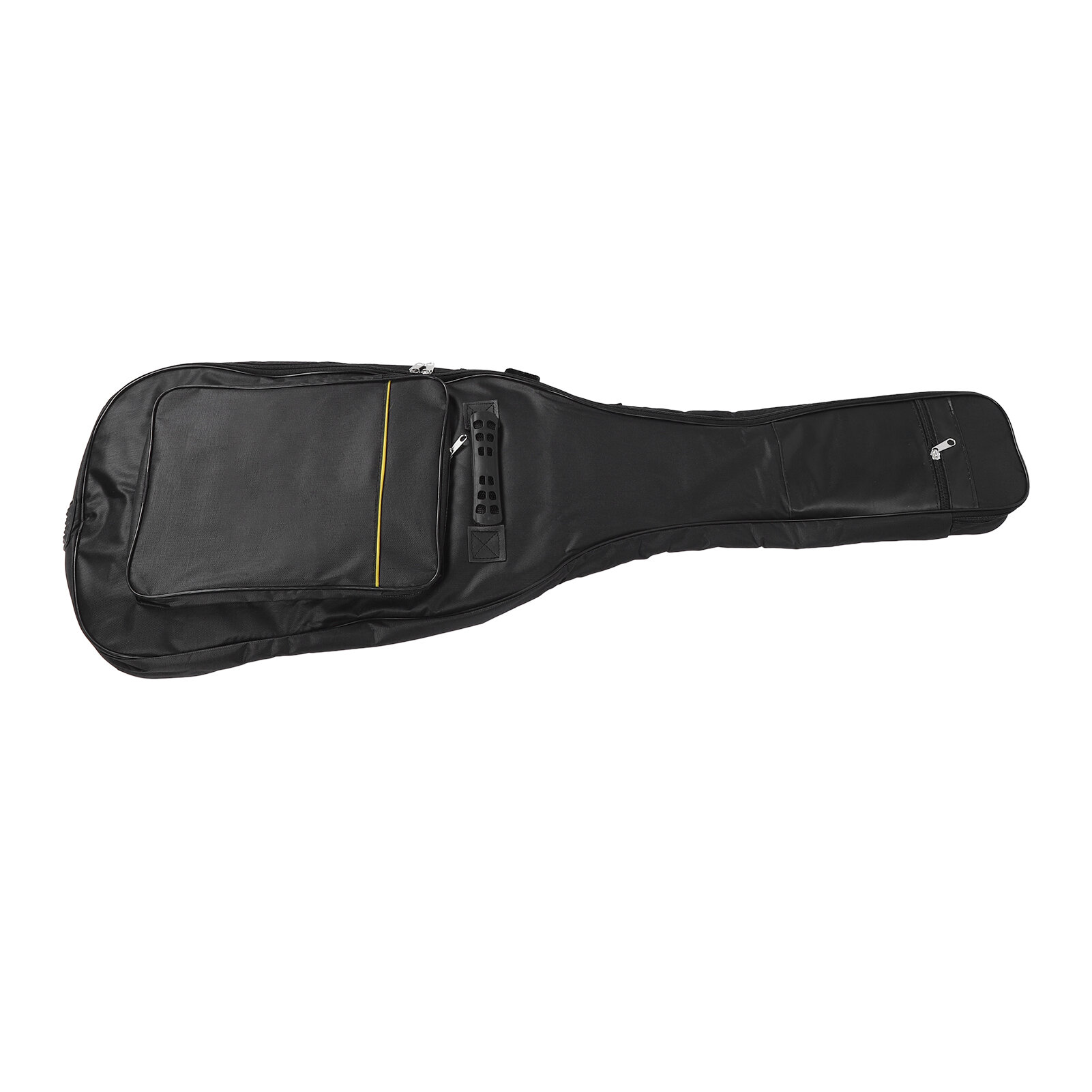 Чехол для электрогитары 39 дюймов 7 мм водонепроницаемый чехол для выступлений с карманами для шейного ремня черный