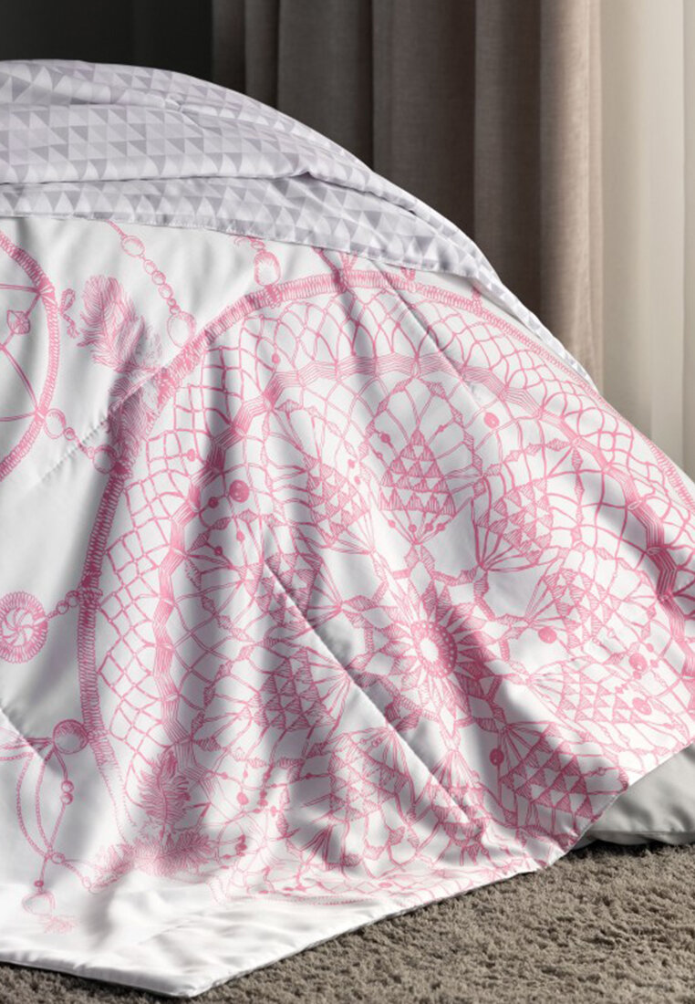 Togas Покрывало - комфортер 140х200 "Рене" с авторским дизайном, Sensotex, эвкалиптовое волокно