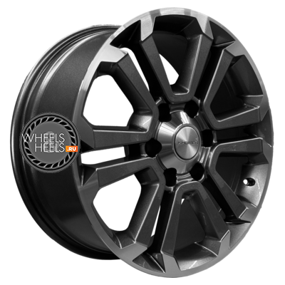 Khomen Wheels KHW1817 (Tank 300/500) 18x7.5 6x139.7 et36 dia100.1 Gray-FP