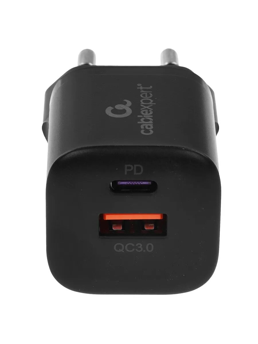 Сетевое зарядное устройство MP3A-PC-47 QC3.0 USB/Type C