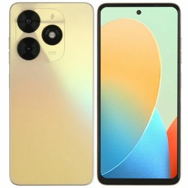 6,56" Смартфон Tecno SPARK GO 2024 4/128 ГБ (4894947018091) 2023, золотистый