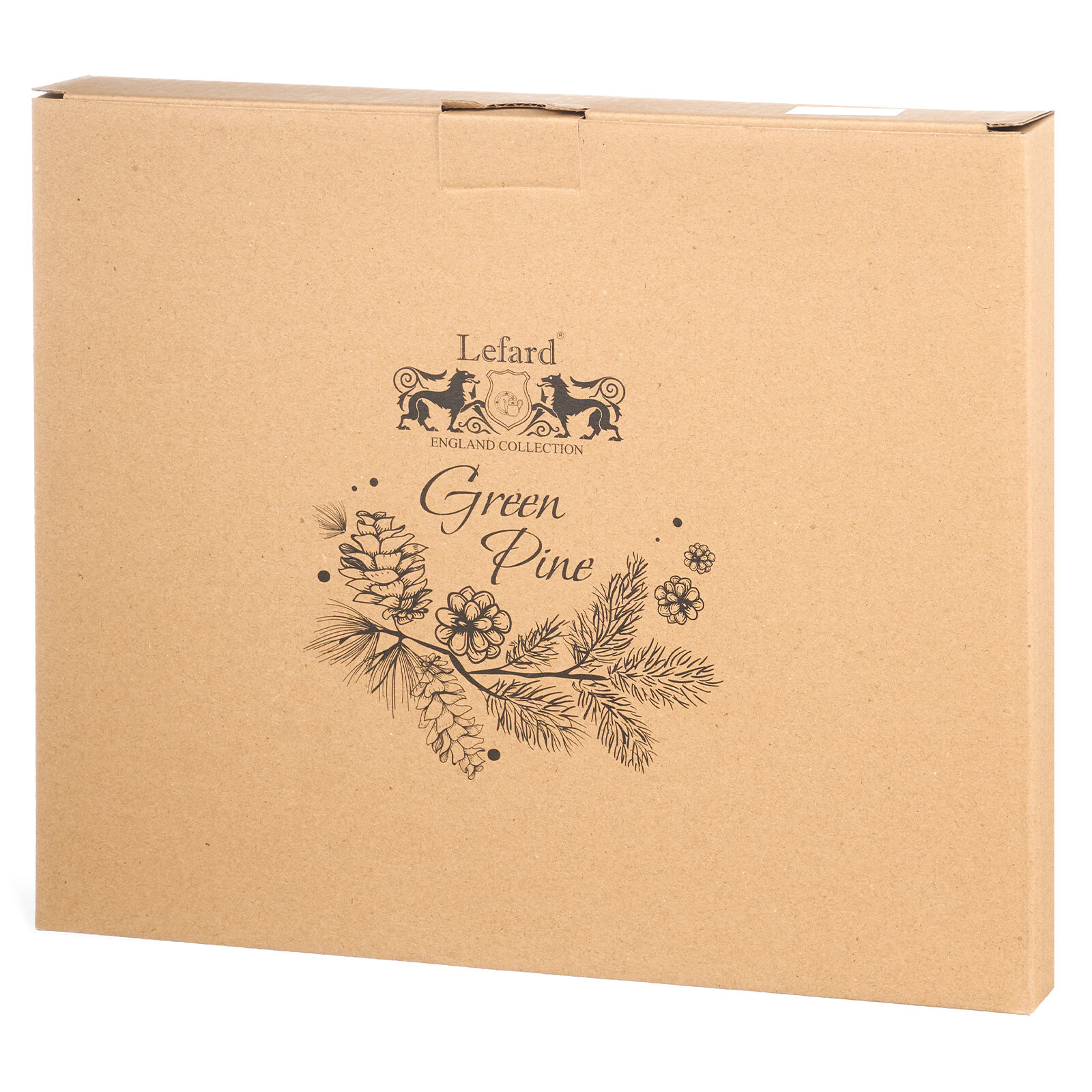 Блюдо сервировочное GREEN PINE В форме елки LEFARD 29*23*2,5см, керамика