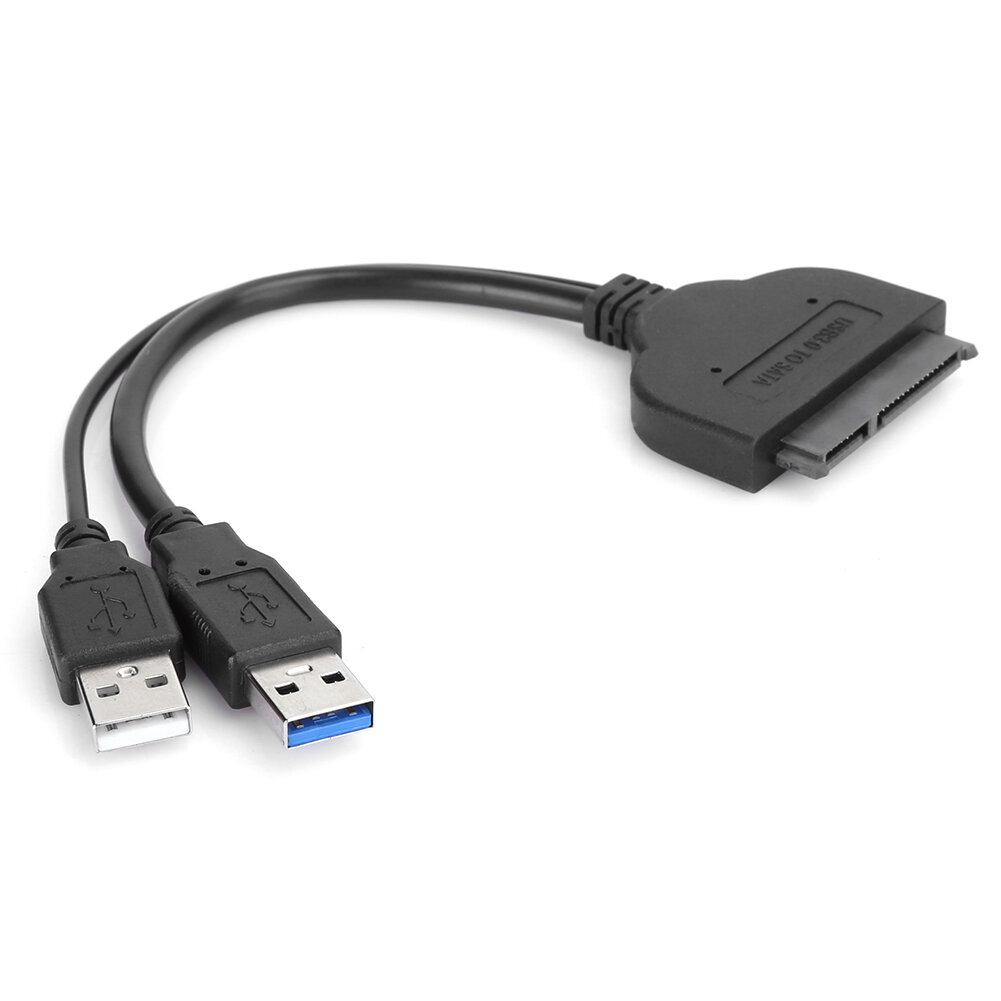 USB3.0 to SATA Cable Computer Connected Hard Disk Conversion Data Transmission C0108Black — фото 1