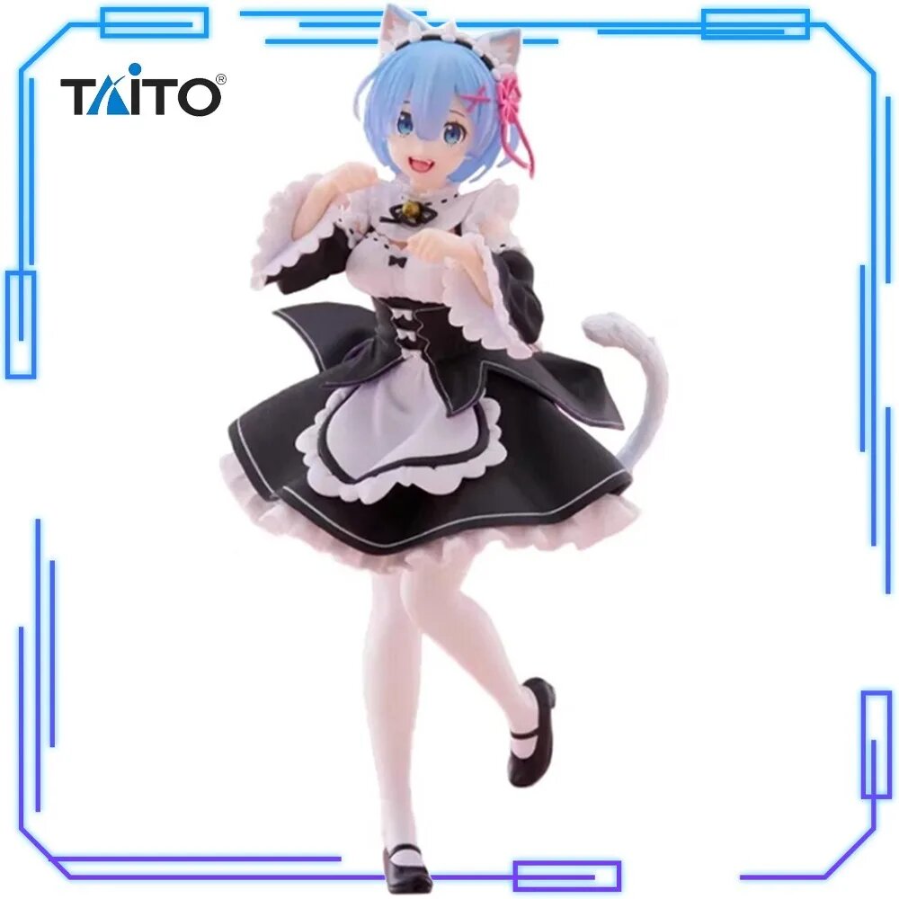 Фигурка Rem Cat Ear Maid Ver. Bandai 18 см