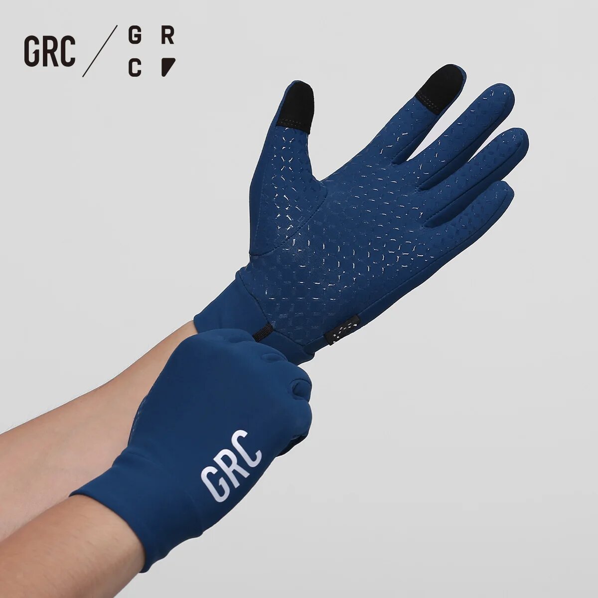 GRC Tech Fleece перчатки для велоспорта Синий, S, Steelblue