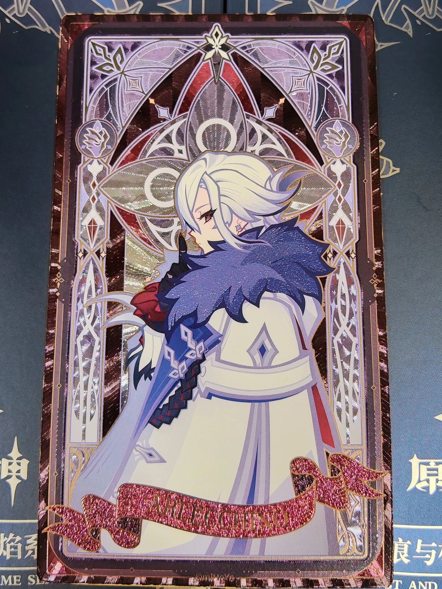 Genshin Impact Фигурки Fatui Arlecchino, Peruere, The Knave S-badge