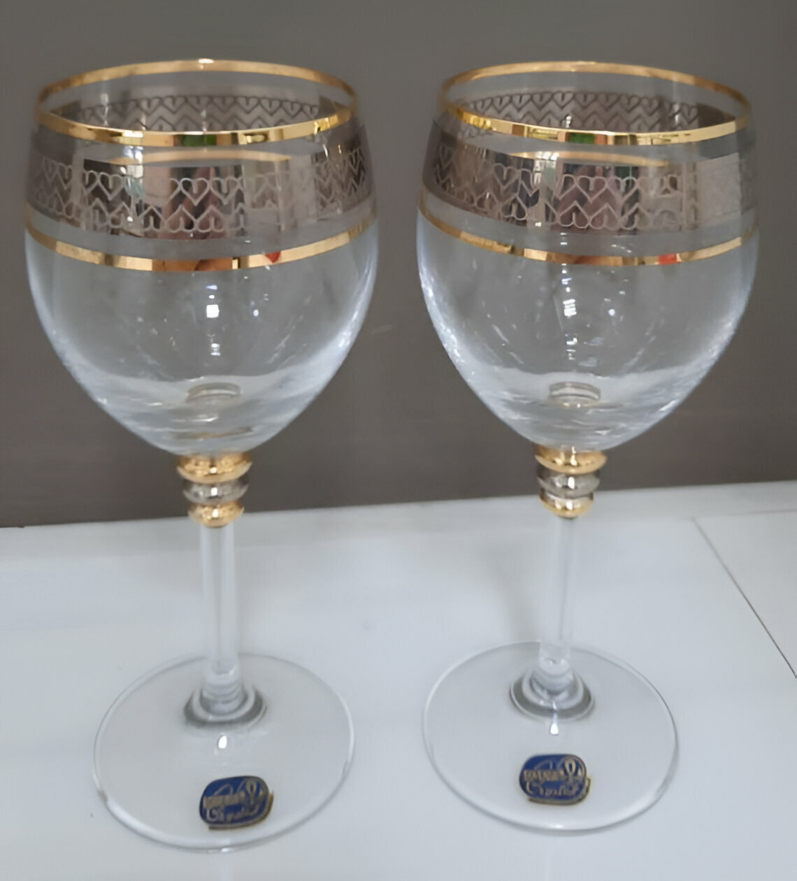 Набор фужеров Bohemia "Оливия", для вина, стекло, 200мл, 6шт