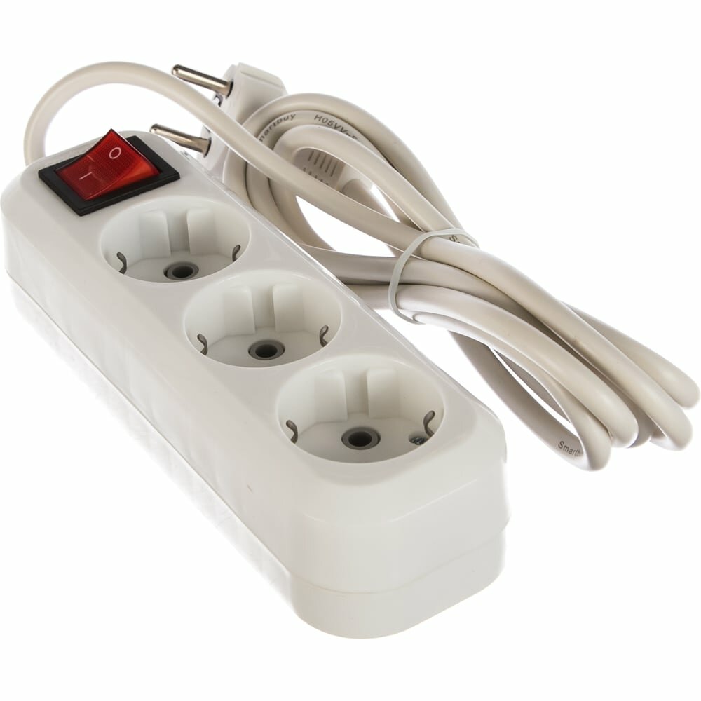 Удлинитель Smartbuy SBE-16-3-02-ZS