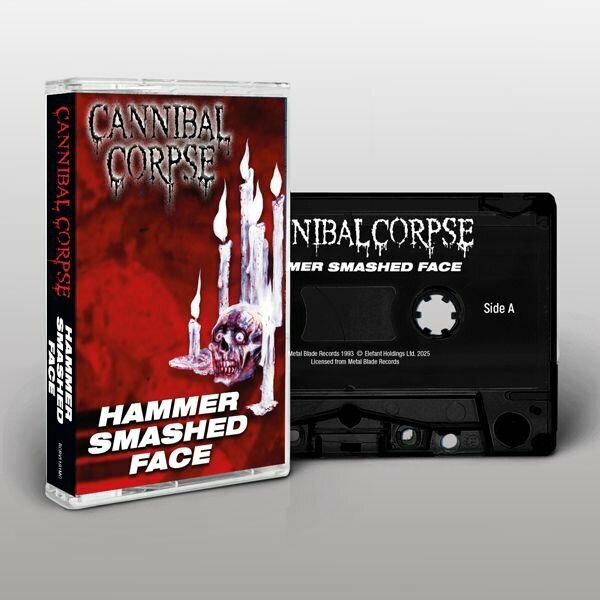 Аудиокассета Cannibal Corpse -Hammer Smashed Face Mc