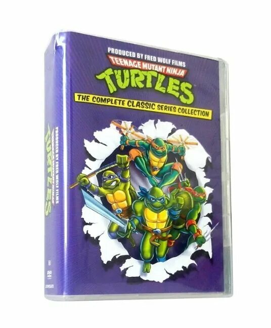 Аниме-фильм Teenage Mutant Ninja Turtles 23DVD HD Английское произношение с английскими субтитрами
