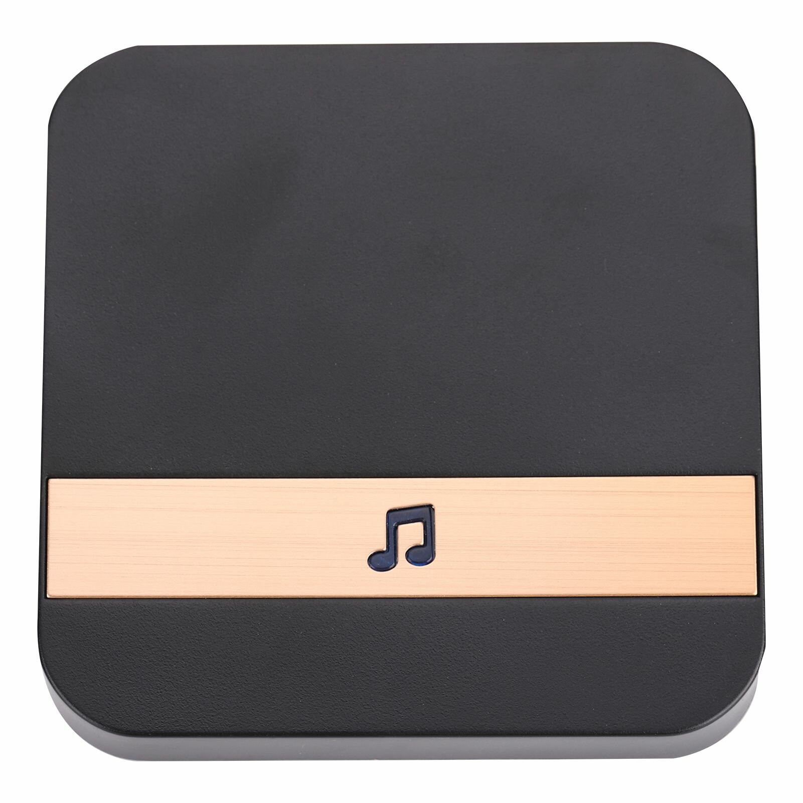 Дверной звонок DingDong, тревожный звонок для входной двери для домашнего украшения, вилка стандарта США, 90260 В, черный