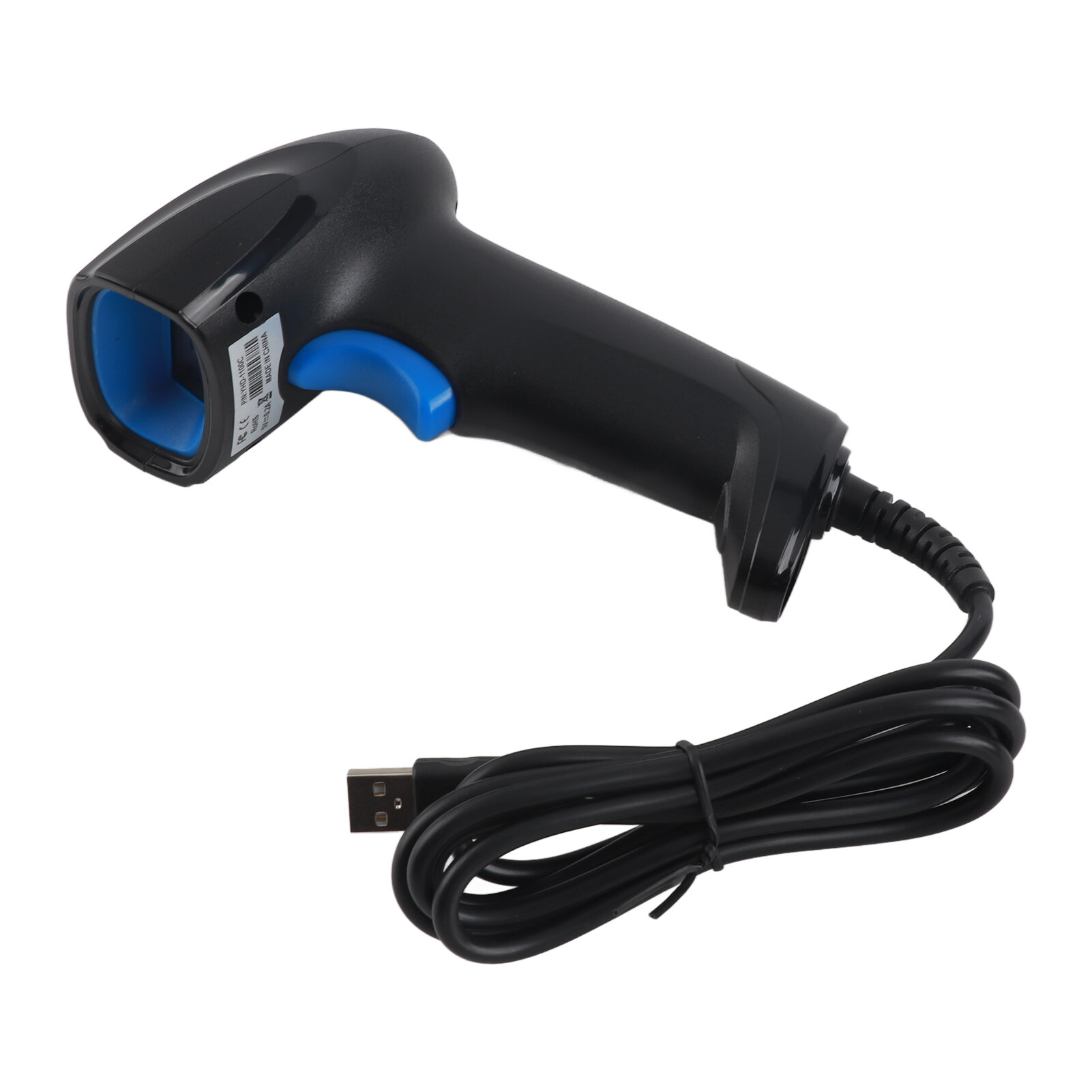 Handheld CCD Barcode Scanner Automatic USB Wired 1D Bar Code Reader for Mobile Payment Computer Screen Scan — фото 1