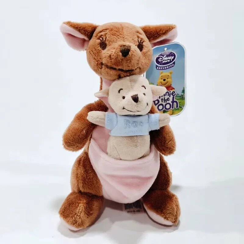 Disney Винни-Пух ROO's Мать-кенгуру Мягкие плюшевые игрушки Милый друг Пуха Плюшевые куклы Подарки на день рождения для детей