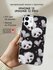 Чехол на Apple iPhone 12/12 Pro / Айфон 12/12 Про с принтом "Море панд"