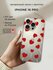 Чехол на Apple iPhone 16 Pro / Айфон 16 Про с принтом "Сердечки-леденцы 2 - 14 ф...