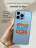 Чехол на Apple iPhone 13 Pro / Айфон 13 Про с принтом "Summer surf club", прозра...