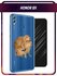 Чехол на Honor 8X / Хонор 8Х с принтом "Капибара с ножом", прозрачный