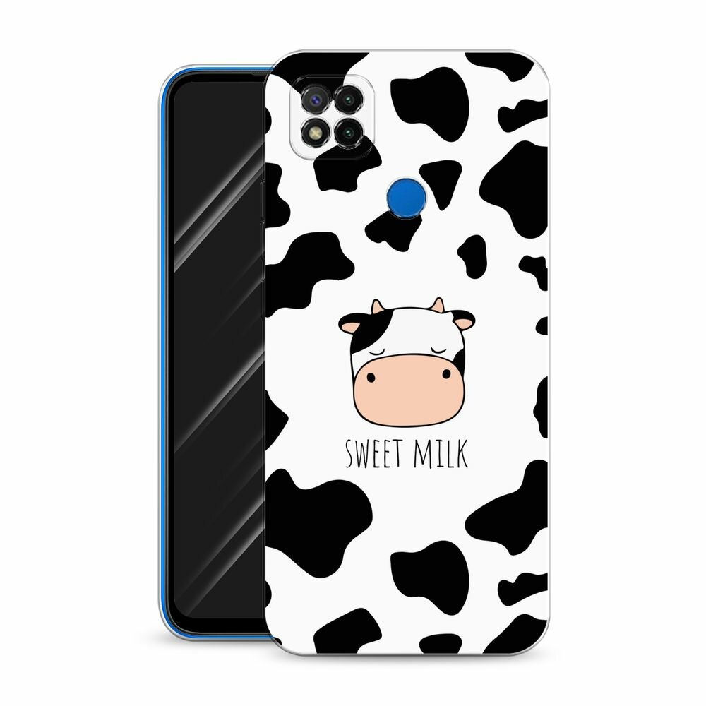 Чехол на Xiaomi Redmi 9C / Сяоми Редми 9C с принтом Sweet milk — фото 1