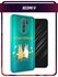 Чехол на Xiaomi Redmi 9 / Сяоми Редми 9 с принтом "Весенние кролики", прозрачный