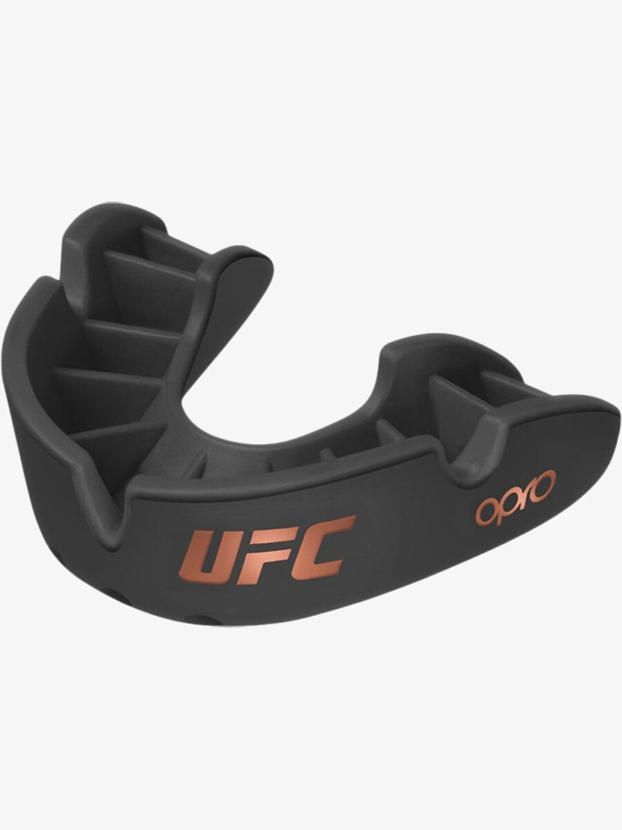 Боксерская капа Opro Bronze Level UFC Black оригинал из Великобритании