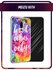 Чехол на Meizu 16th / Мейзу 16th с принтом Good vibes only радуга, прозрачный