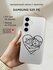 Чехол на Samsung Galaxy S25 FE / Самсунг S25 Фе с принтом "Влюблённые котики рис...