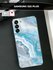 Чехол на Samsung Galaxy S22 + / Самсунг Галакси S22 Плюс с принтом "Нежно-голубо...