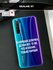 Чехол на Realme XT / Реалми XT с принтом "Хорошая девочка", прозрачный