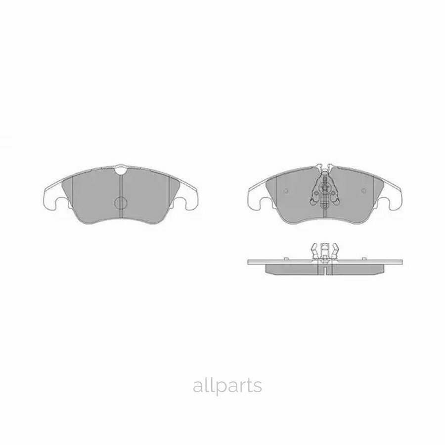 FREMAX 'FBP1643 Колодки тормозные A-5/Q-5 пер