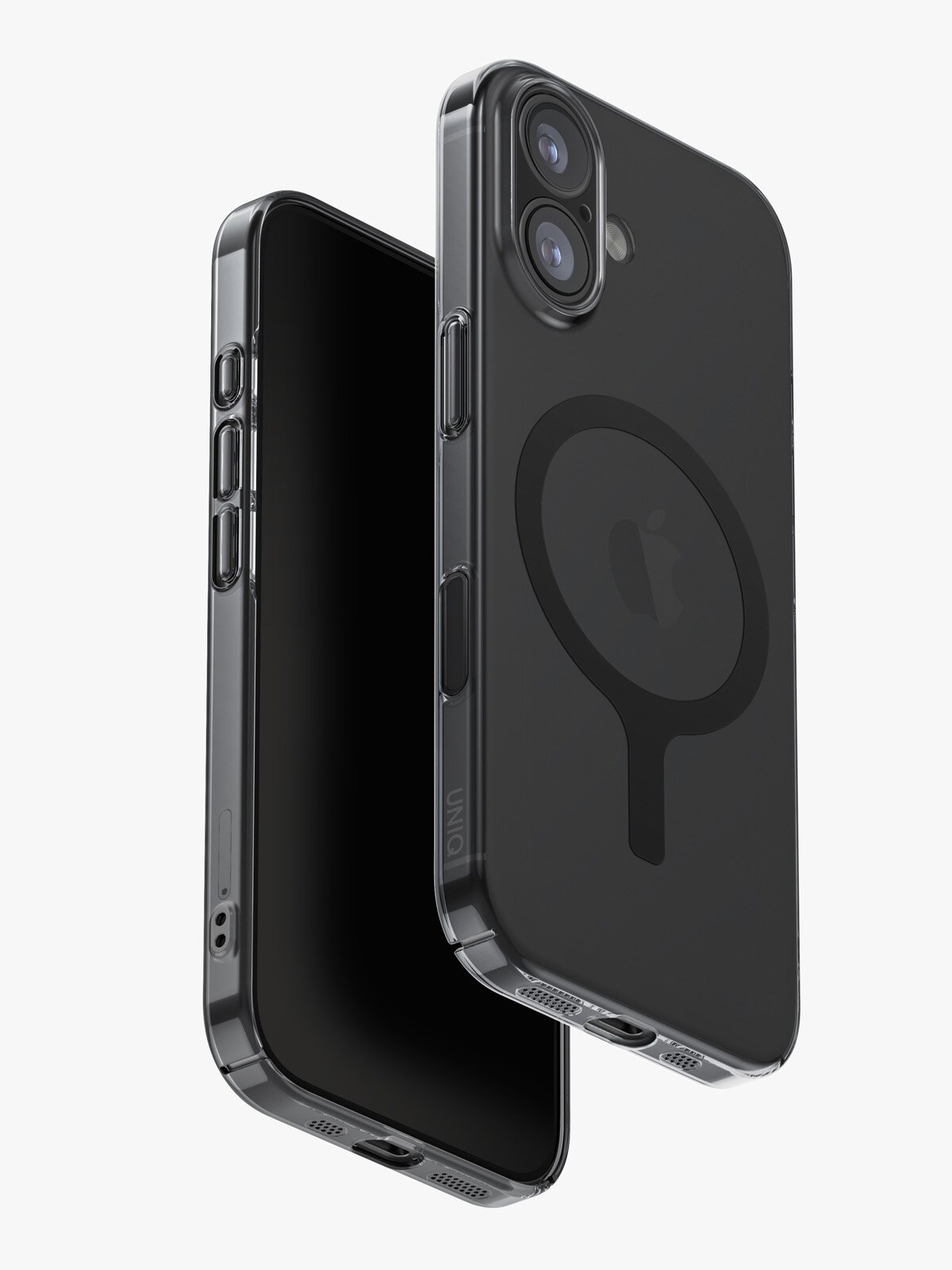 Uniq чехол для iPhone 17, AirSuit с ультратонким корпусом, с MagSafe, Glossy Smoke