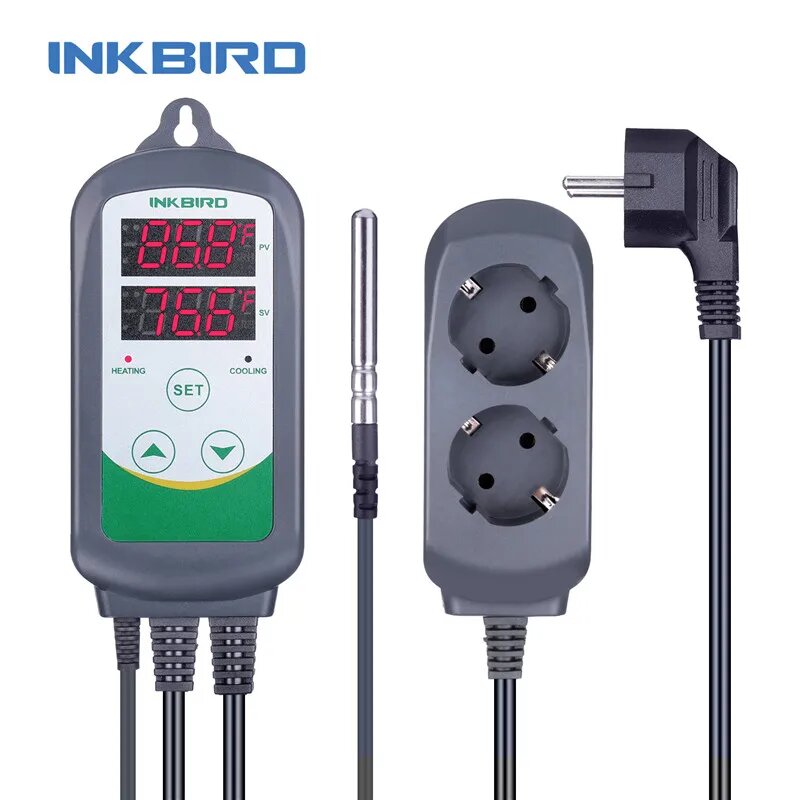INKBIRD ITC-308, регулятор температуры с UK socket — фото 1