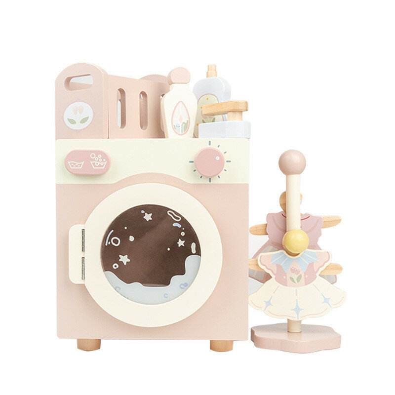 Игровой набор деревянная кухня для детей с развитием зрения и эмоций с мойкой
