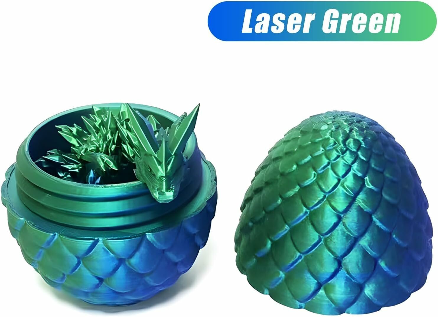 Пасхальная корзина, 3D -печатные драконные яйца, Executive Dragon Fidget Desk Toys Декоративные пасхальные яичные наполнители Пасхальные подарки для мальчиков Детские декор дома