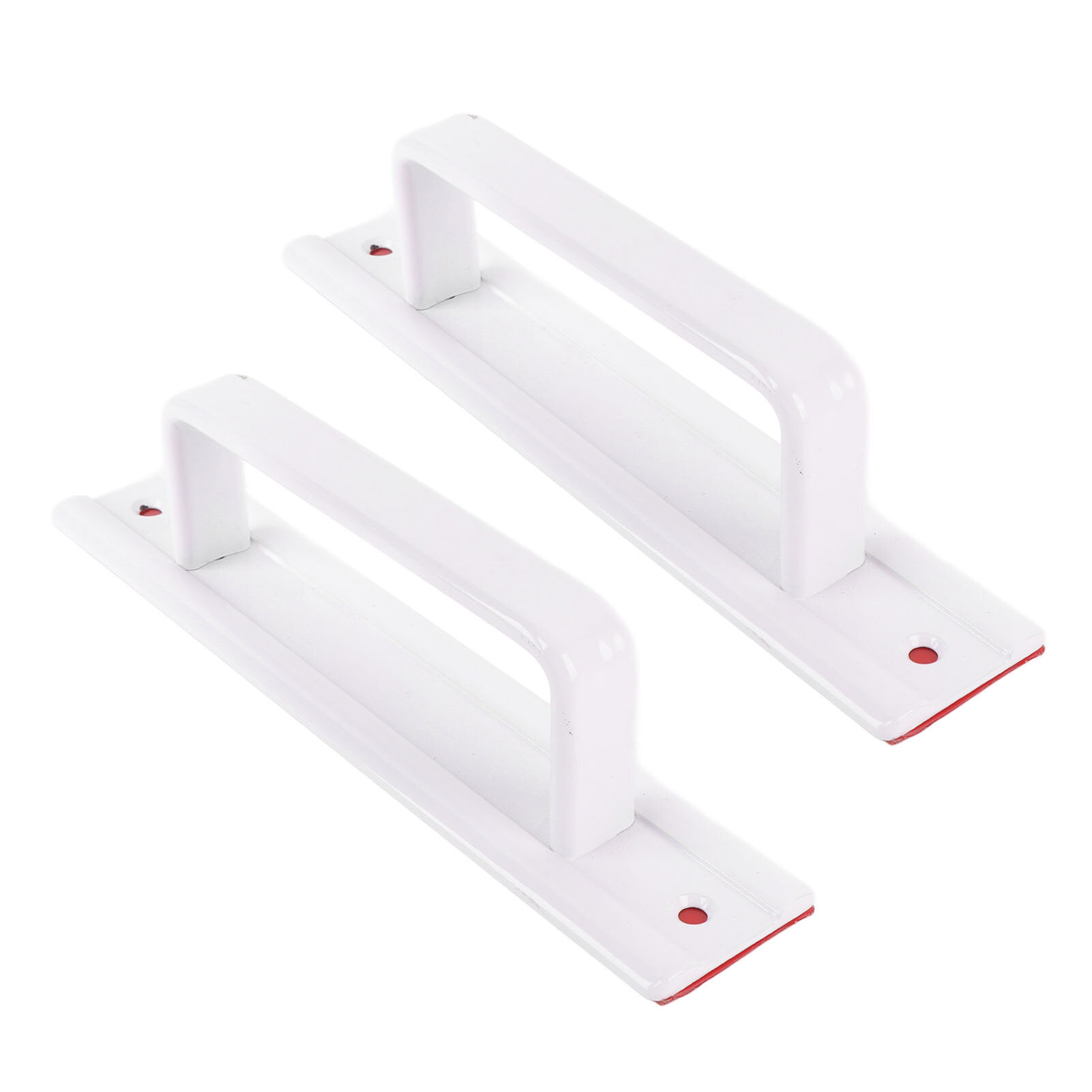 2 шт. Ручки для раздвижных дверей амбара, ручки для стеклянных дверей, ящиков шкафа, алюминиевый сплав, белый цвет