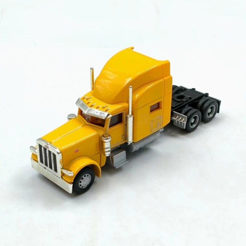 Модель грузовика Peterbilt 1:87 металл WELLY Желтый, B