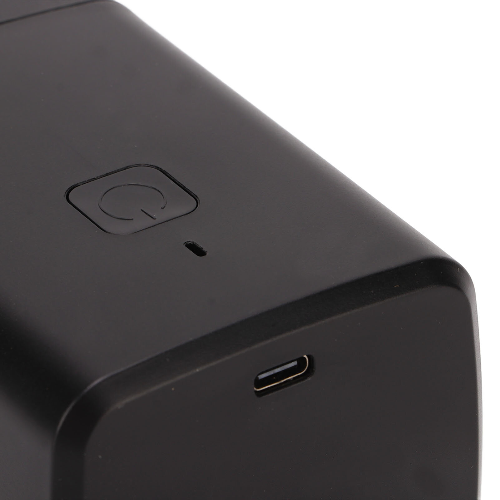 Электрическая кофемолка, черная портативная автоматическая маленькая кофемолка с зарядкой через USB для дома