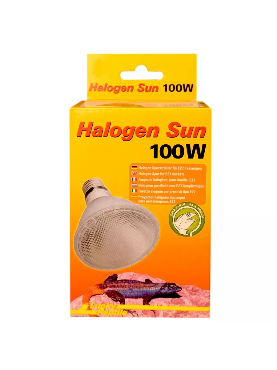 Лампа галогенная Halogen Sun Spot 100 Вт, E27
