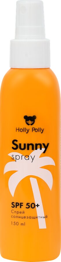 Спрей HOLLY POLLY солнцезащитн. д/лица и тела Sunny SPF 50+ (Корея) 150мл