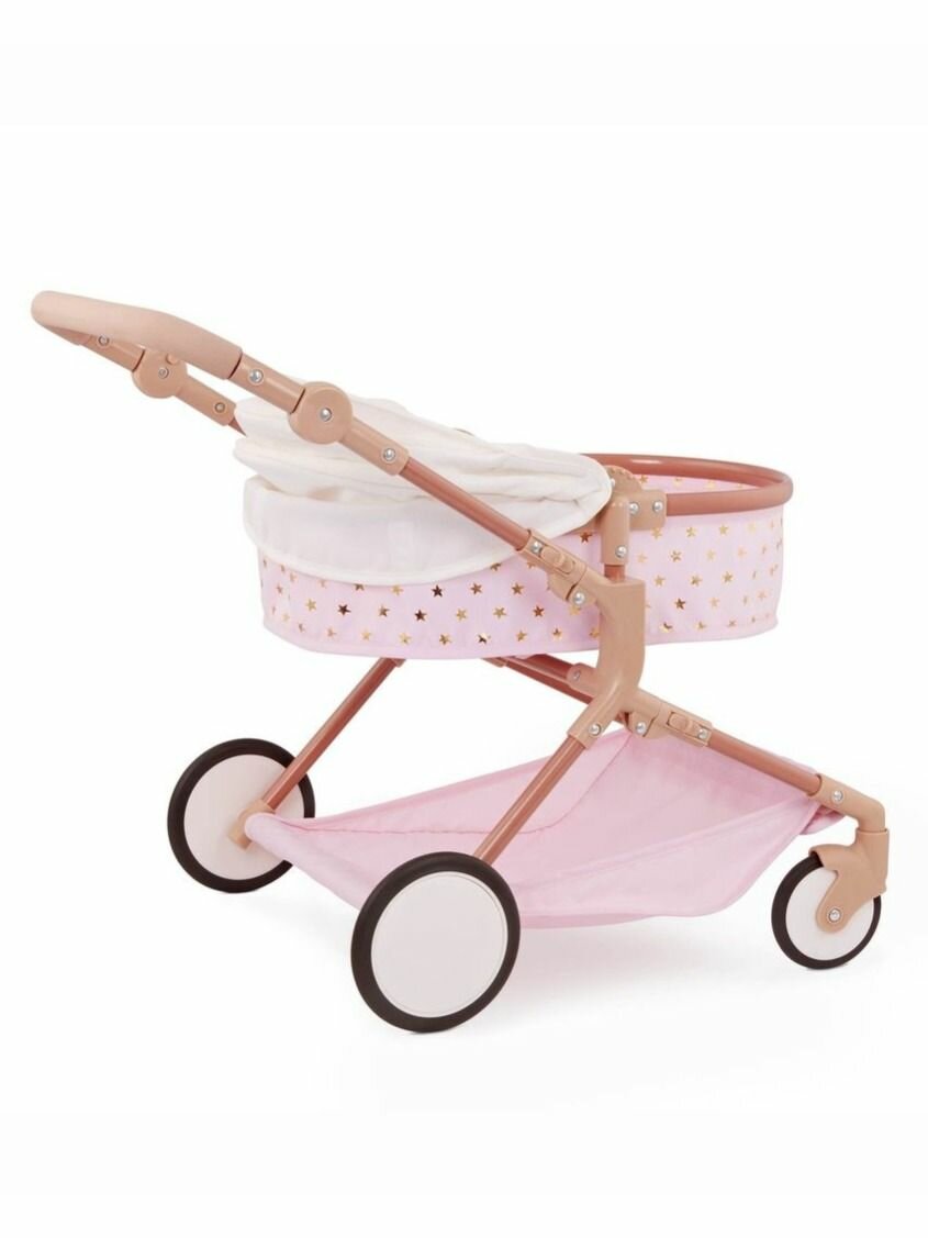 LULLABABY (BATTAT) Коляска для кукол-пупсов двухместная 35 см складная