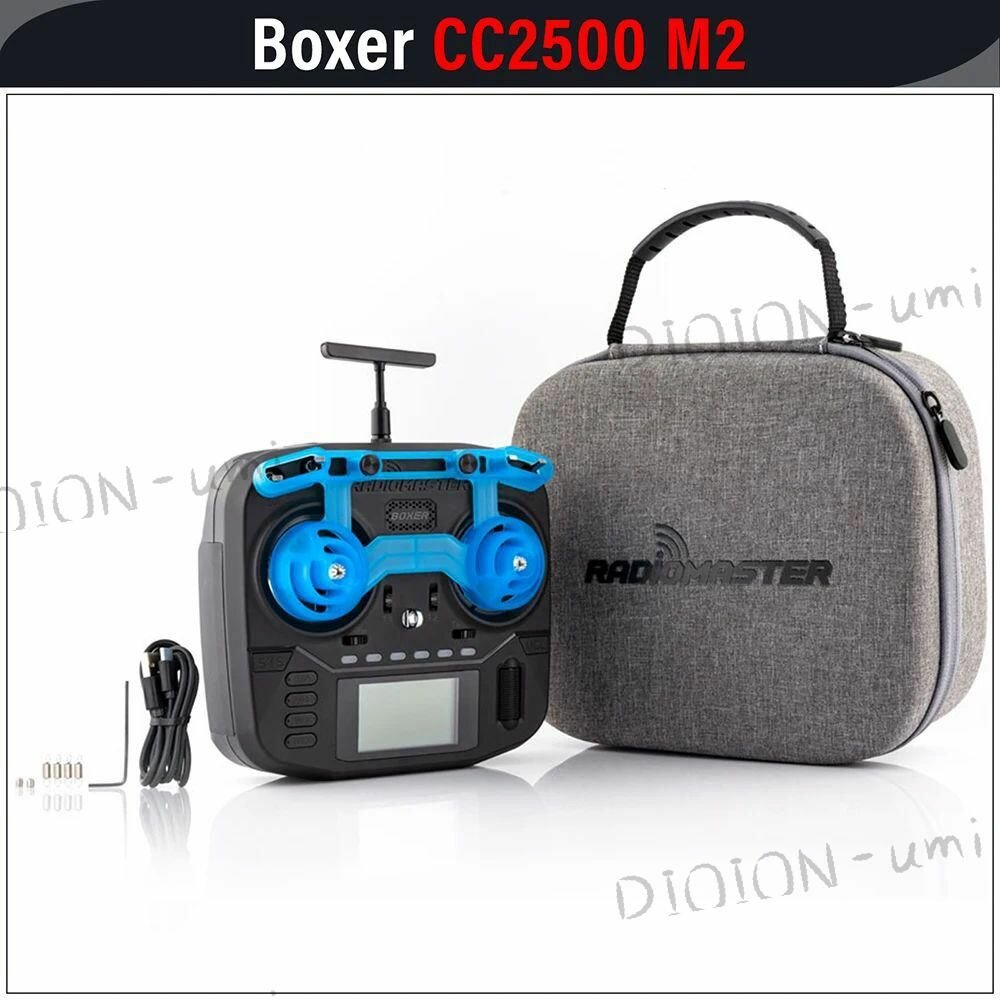 RadioMaster Boxer - 2.4G 16-канальный радиопередатчик с джойстиками Hall эффекта (ELRS, Multi-protocol, для RC моделей, авто, катеров, танков)