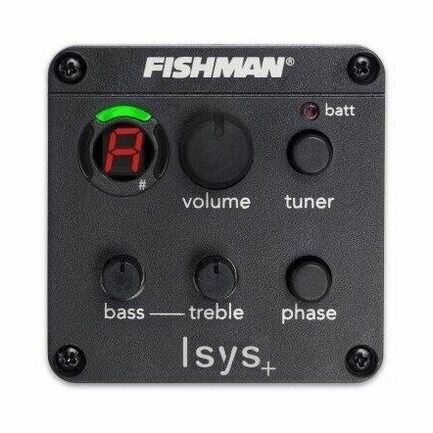 FISHMAN ISYS звукосниматель пьезоэлектрический тюнер эквалайзер предусилитель гитарная модель метроном абсолютно новые гитарные аксессуары