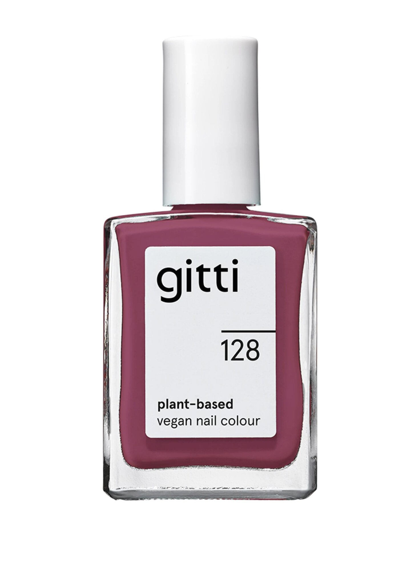 Gitti Веганский лак для ногтей PLANT-BASED VEGAN NAIL COLOUR, 15 мл цвет 128 - SANFTES MAUVE