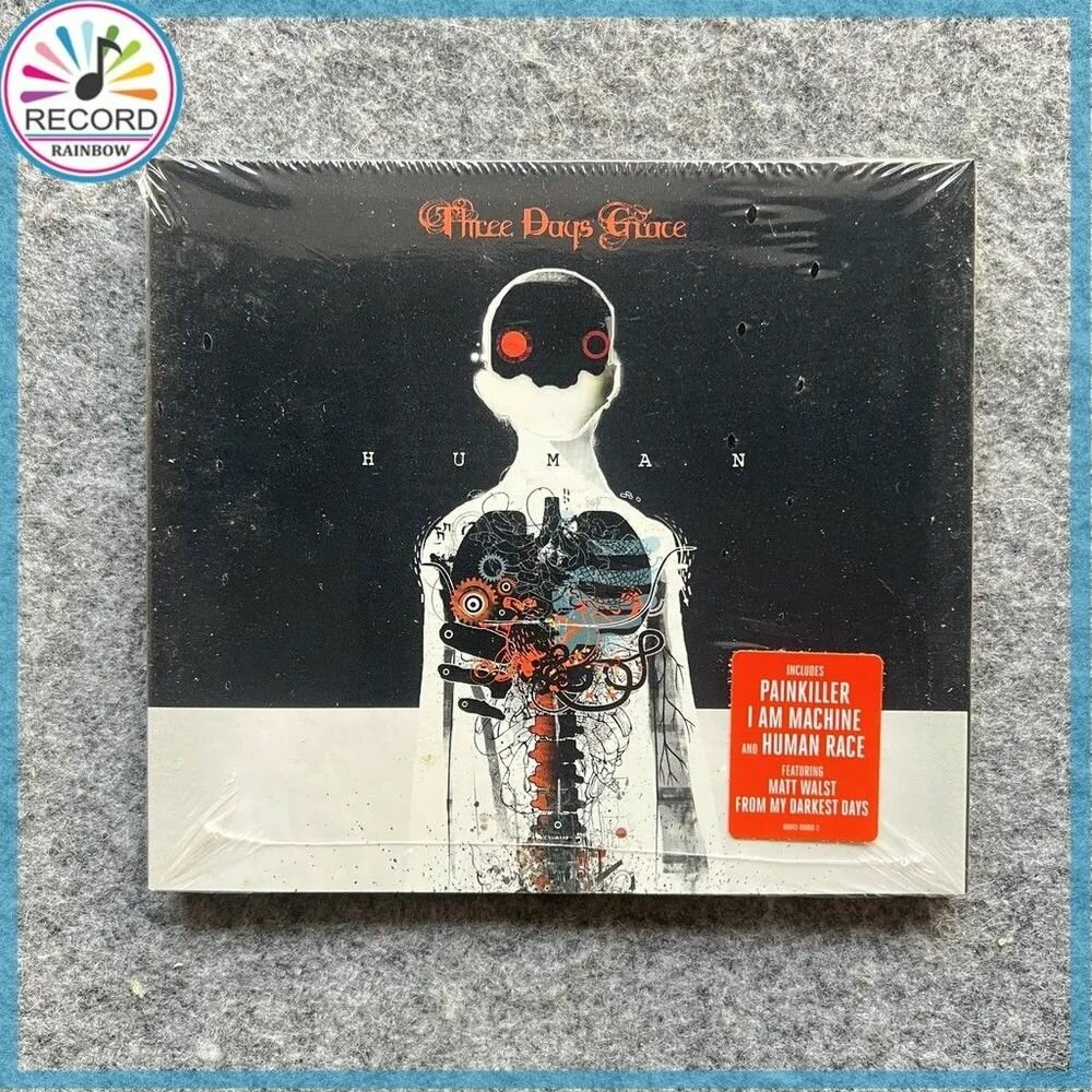 Three Days Grace Human CD Совершенно новый Запечатанный Альбом
