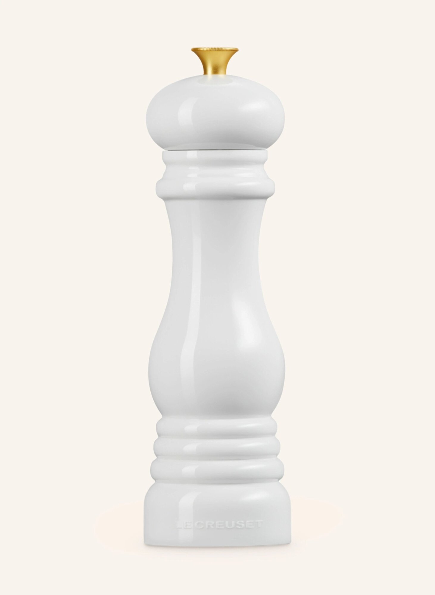 Мельница для соли ручная Le Creuset 21 см пластик, цвет белый 692719